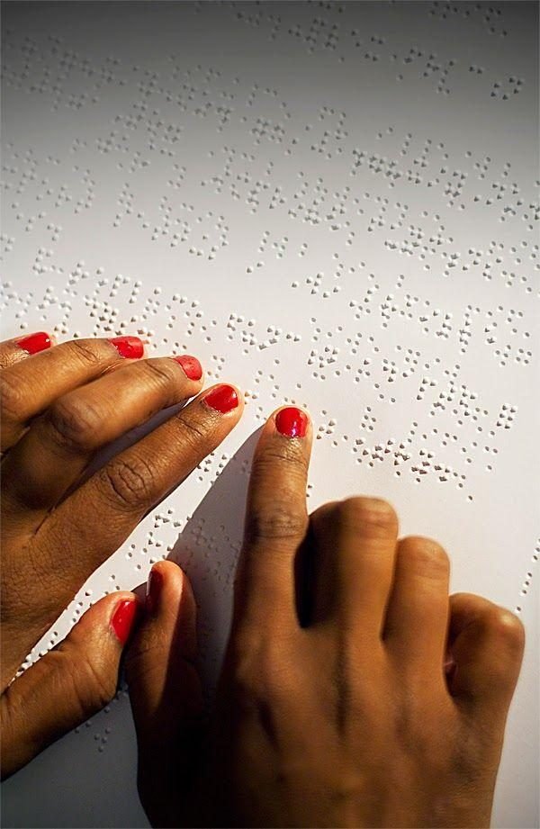 What is Braille and how do blind people use that?